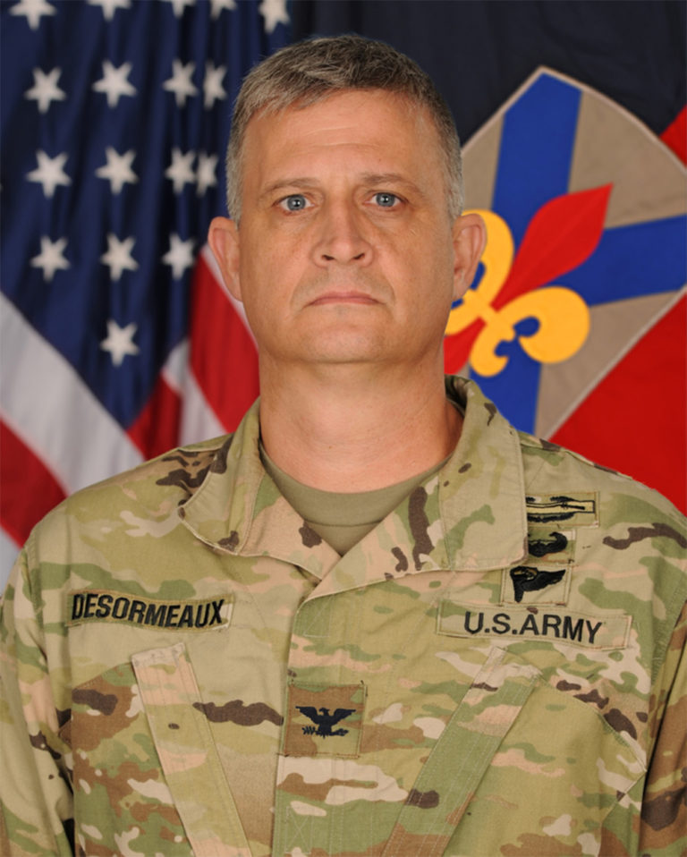 Col Scott Desormeaux – Louisiana National Guard