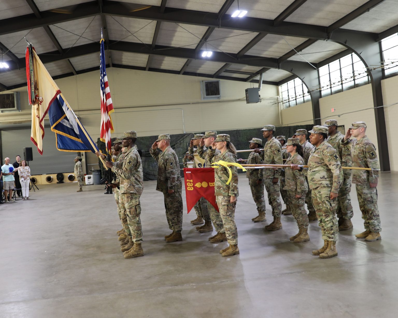 Louisiana National Guard’s 199th Brigade Support Battalion holds change ...