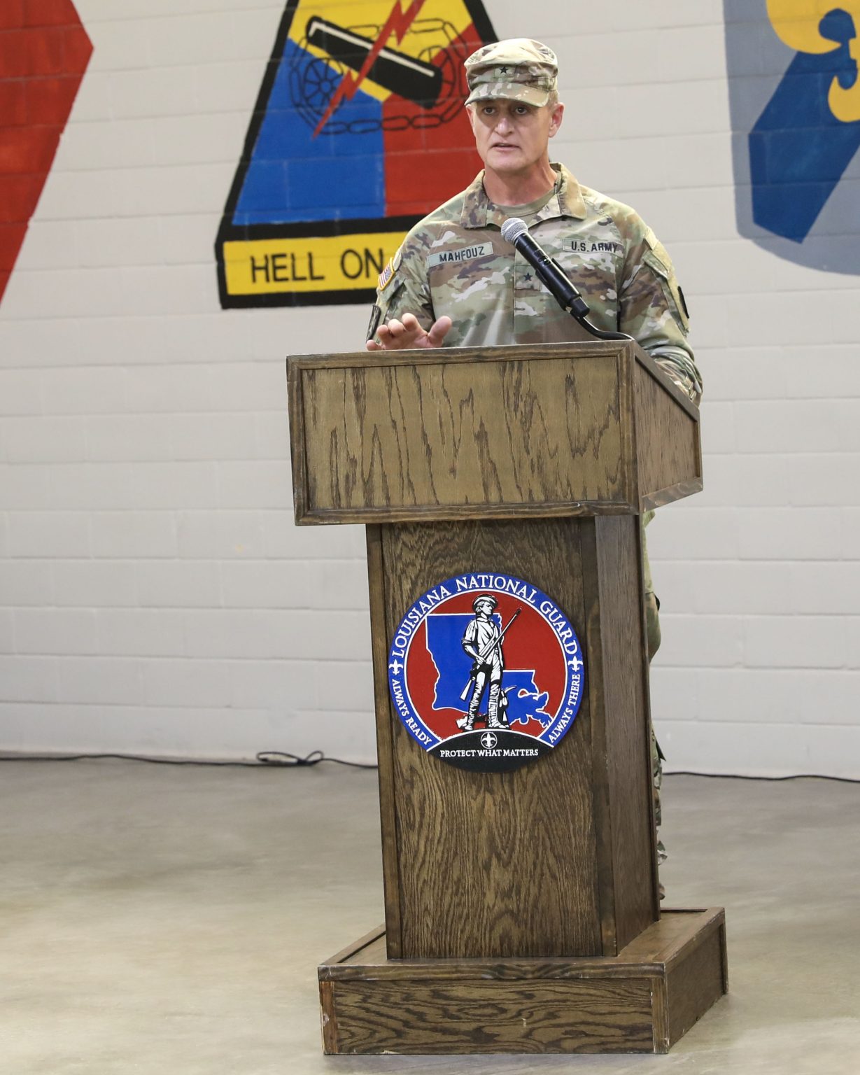 Louisiana National Guard’s 199th Brigade Support Battalion holds change ...